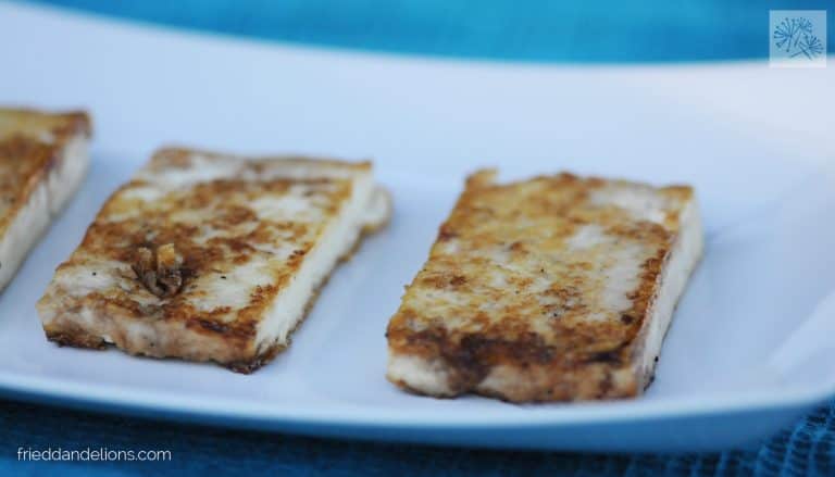 Maple Glazed Tofu — Fried Dandelions — Plant Based Recipes