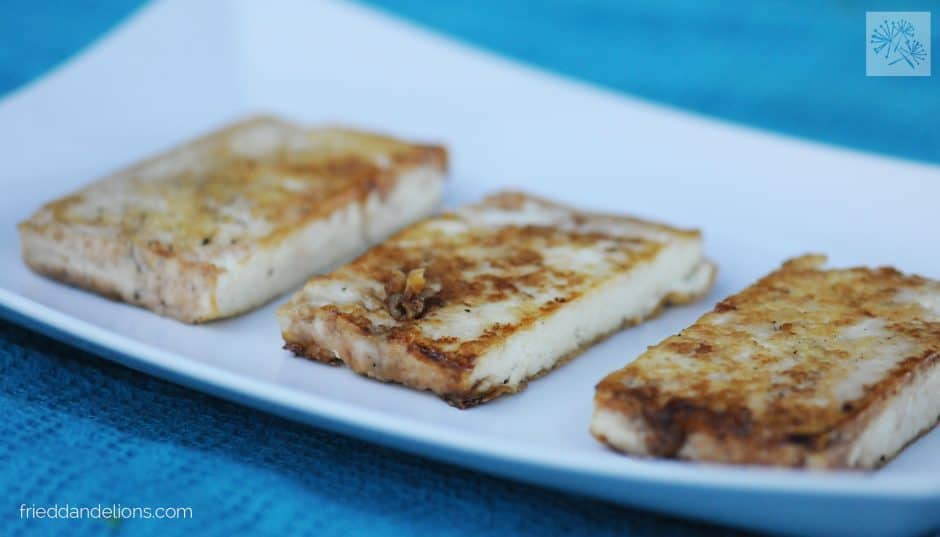 Maple Glazed Tofu — Fried Dandelions — Plant Based Recipes