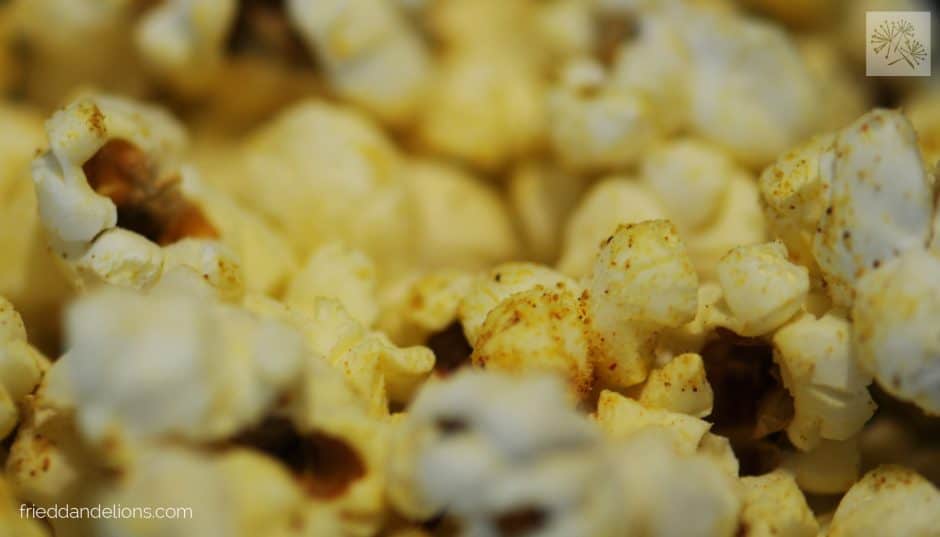 Seasoned Popcorn — Fried Dandelions — Plant Based Recipes