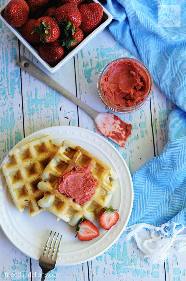 Strawberry Compound Butter — Dairy Free & Vegan! — Fried Dandelions ...