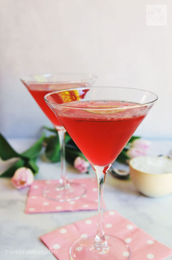 Cosmopolitan Cocktail — 4 ingredient recipe — Fried Dandelions — Plant ...